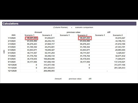 Axis Names in Cross Tables - YouTube