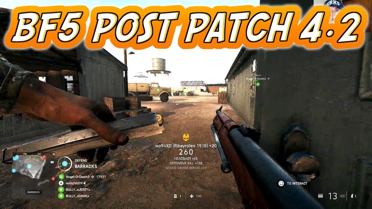 Battlefield 5: BF5 POST PATCH IS AMAZING – BF5 Multiplayer Gameplay ...