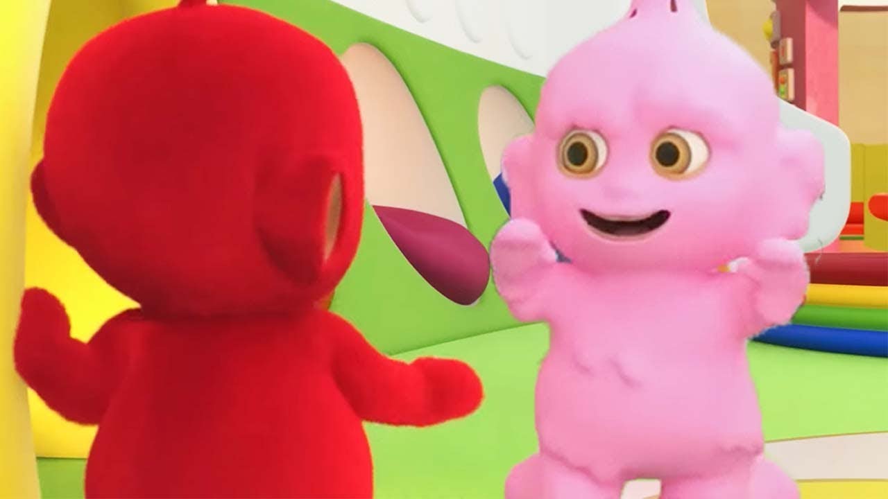 Running From The Custard Monster! | Tiddlytubbies | Video for kids ...