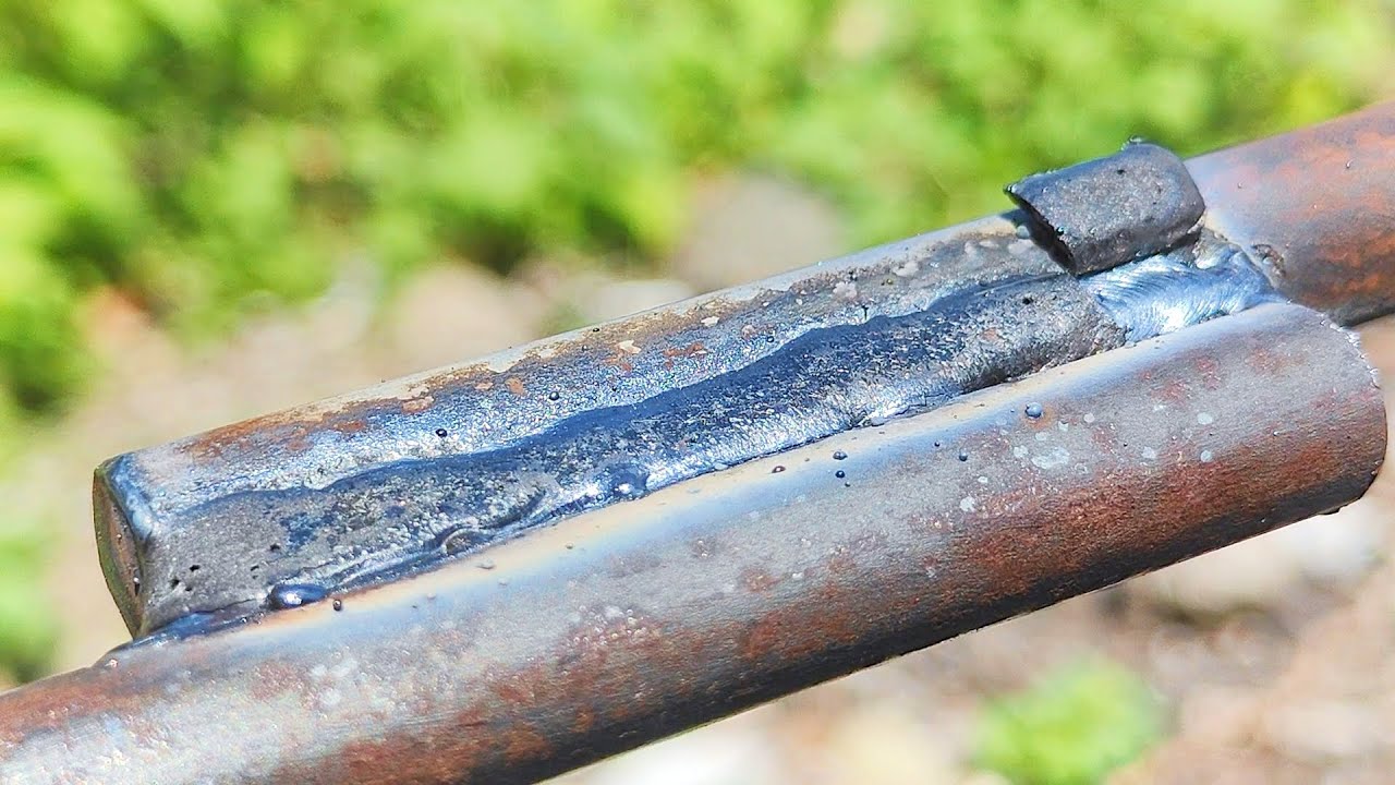 only a few know the correct technique for welding concrete steel - YouTube