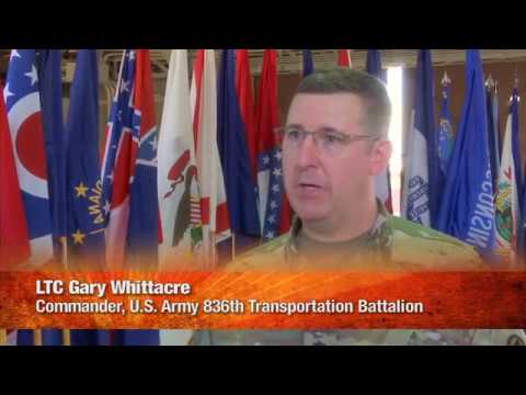 U.S. Army 836th Transportation Battalion Change of Command Ceremony ...