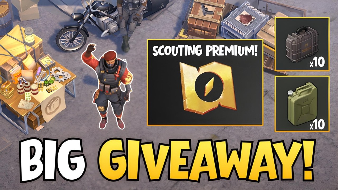 HUGE GIVEAWAY! Win Scouting Event Premium + more | Last Day On Earth ...