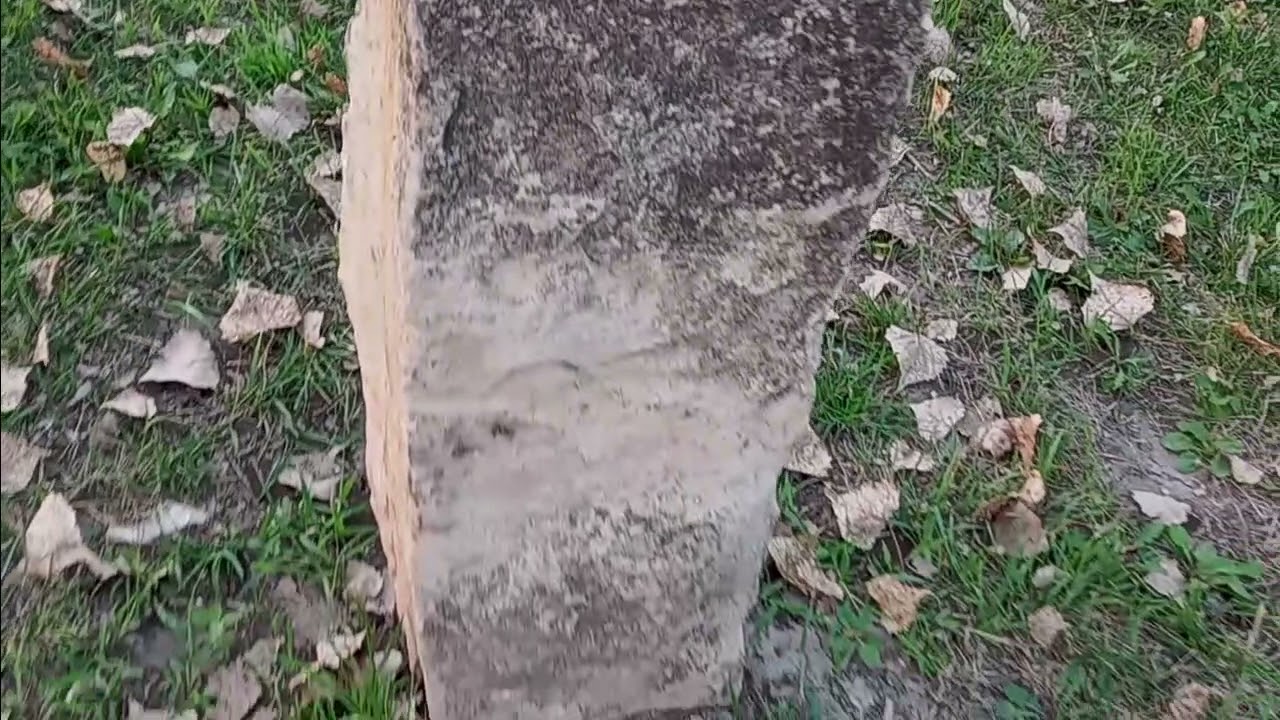 Stone Fence Post in Kansas - YouTube
