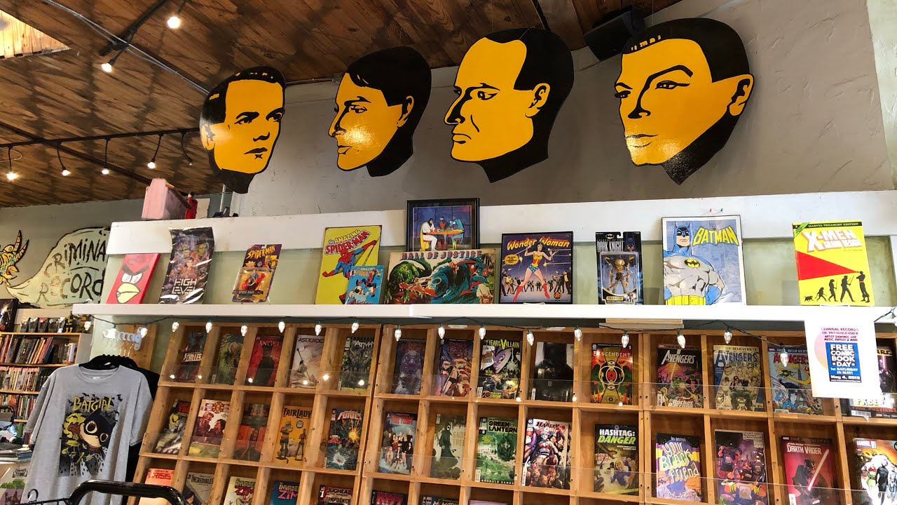 Free Comic Book Day at Criminal Records - YouTube