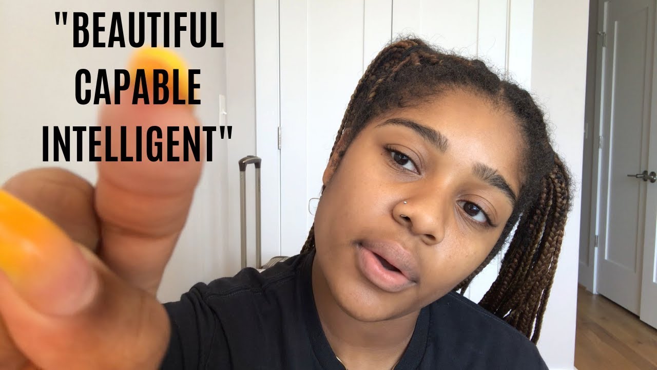 ASMR- HELPING YOU WITH BACK TO SCHOOL ANXIETY (Plucking Negative Energy ...