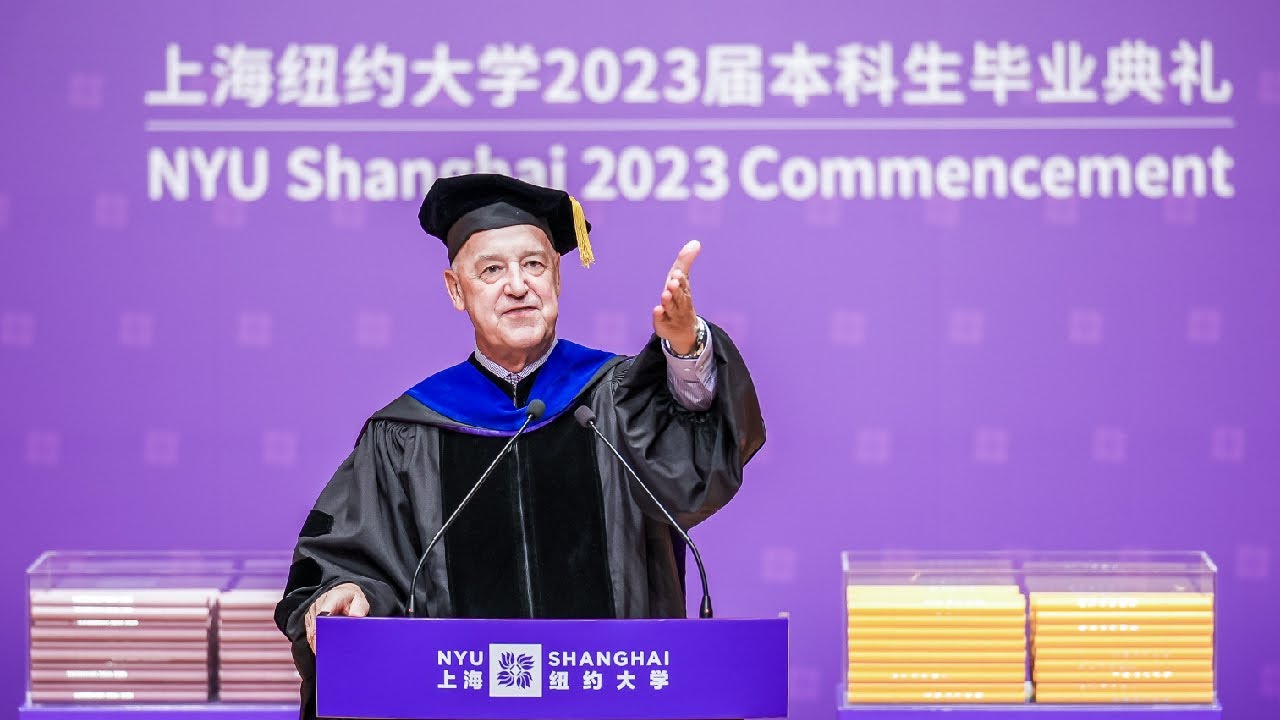 Speech by NYU President Andrew Hamilton | NYU Shanghai 2023 ...