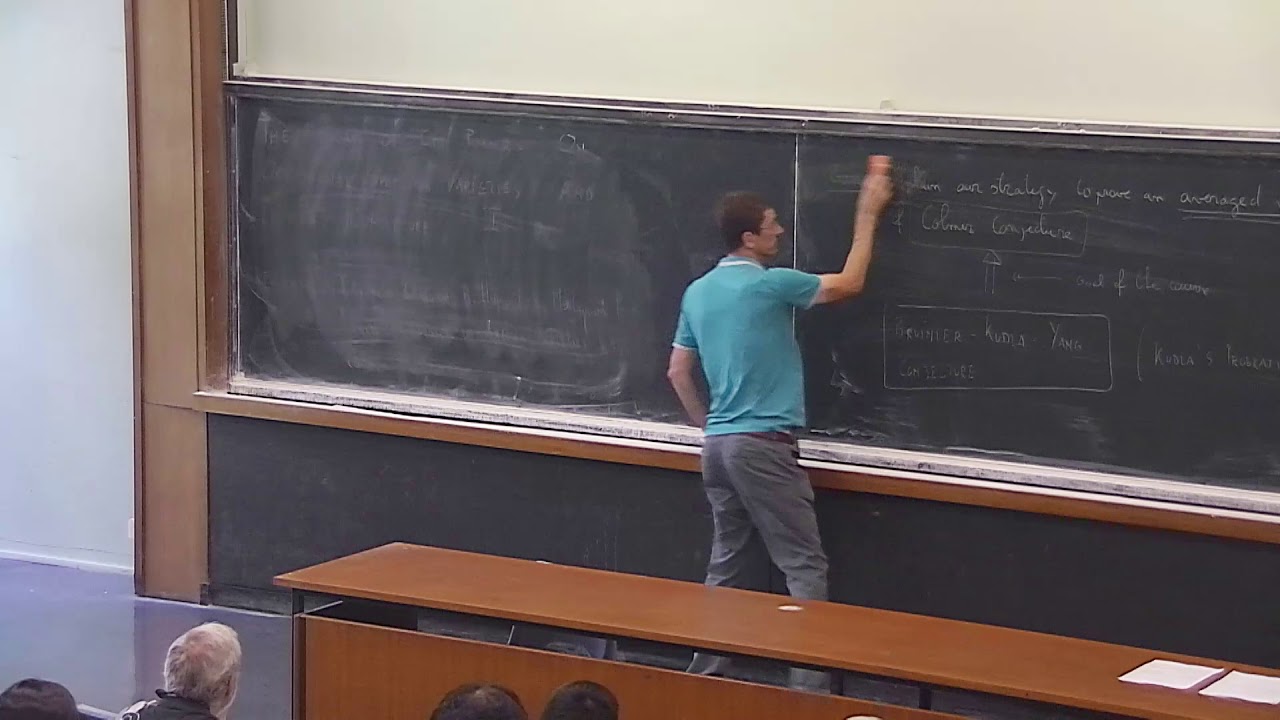 F. Andreatta - The height of CM points on orthogonal Shimura varieties ...