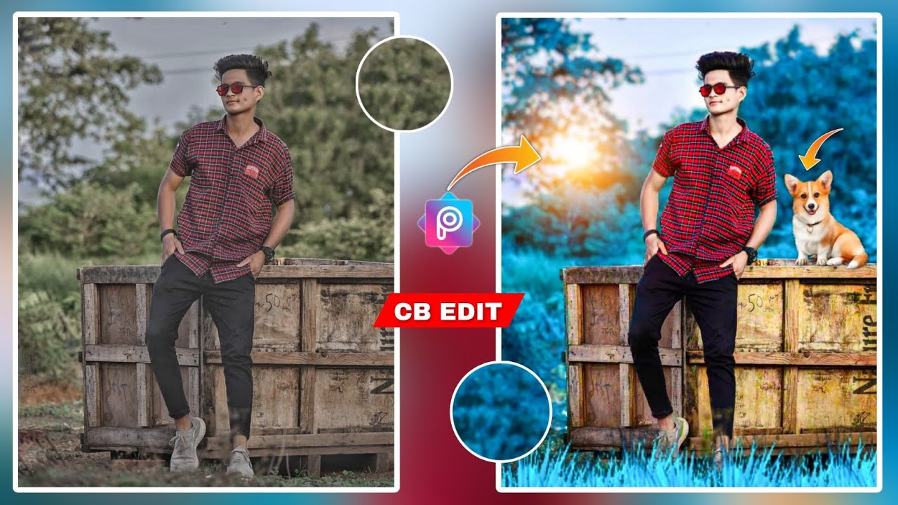 PicsArt Background Color Change | PicsArt Cb Editing New Trick 🔥| Photo ...