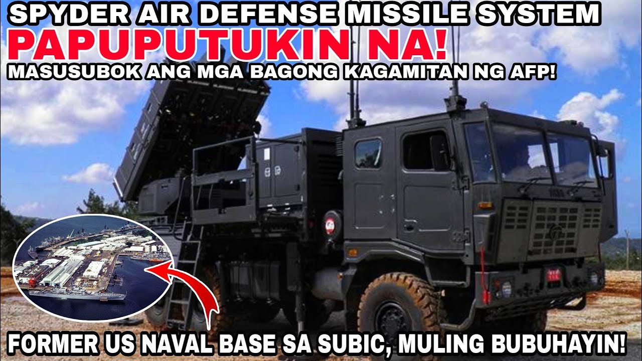AYOS 'TO!! SPYDER AIR DEFENSE MISSILE NG PAF MASUSUBOK NA!? FORMER US ...