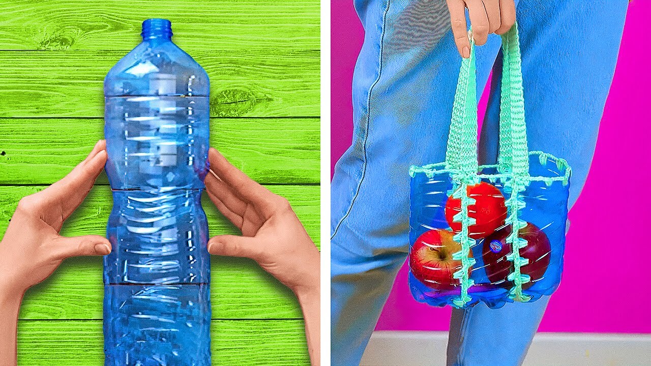 Amazing Crafts Made From Recycled Materials - YouTube