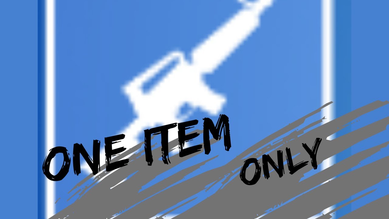 One item only challenge! - YouTube