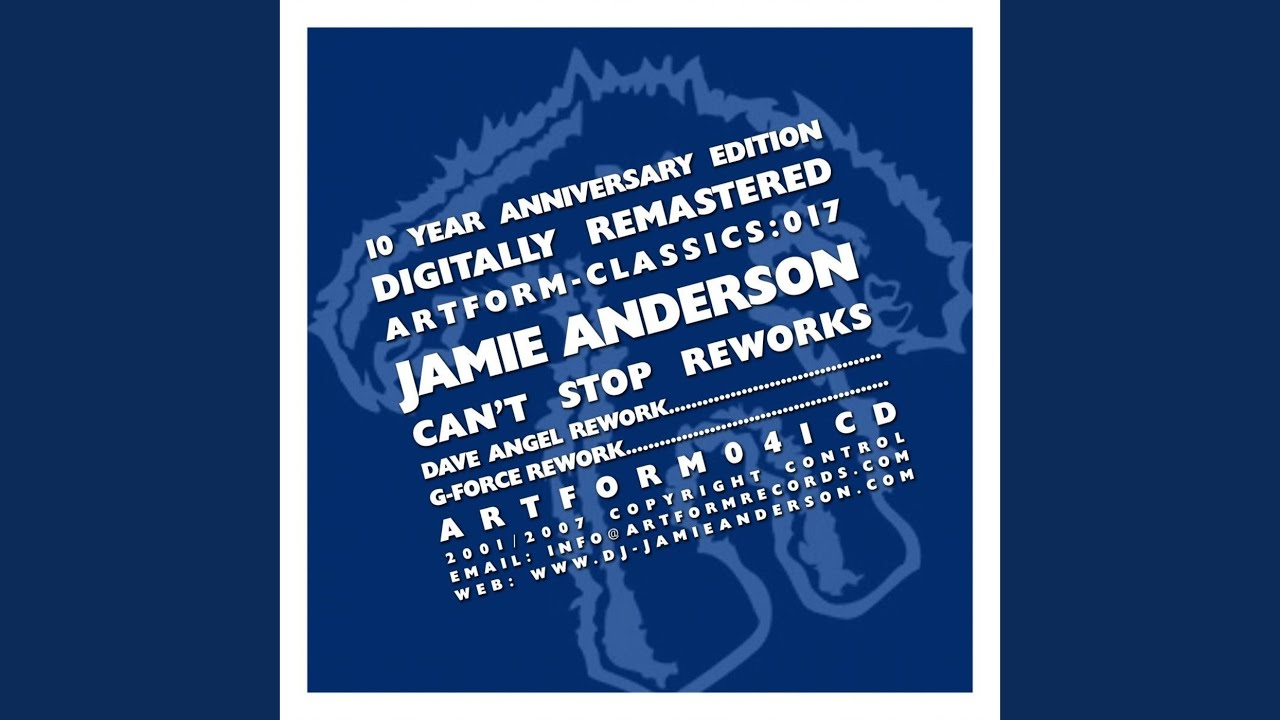 Can't Stop (G-Force Rework) - YouTube