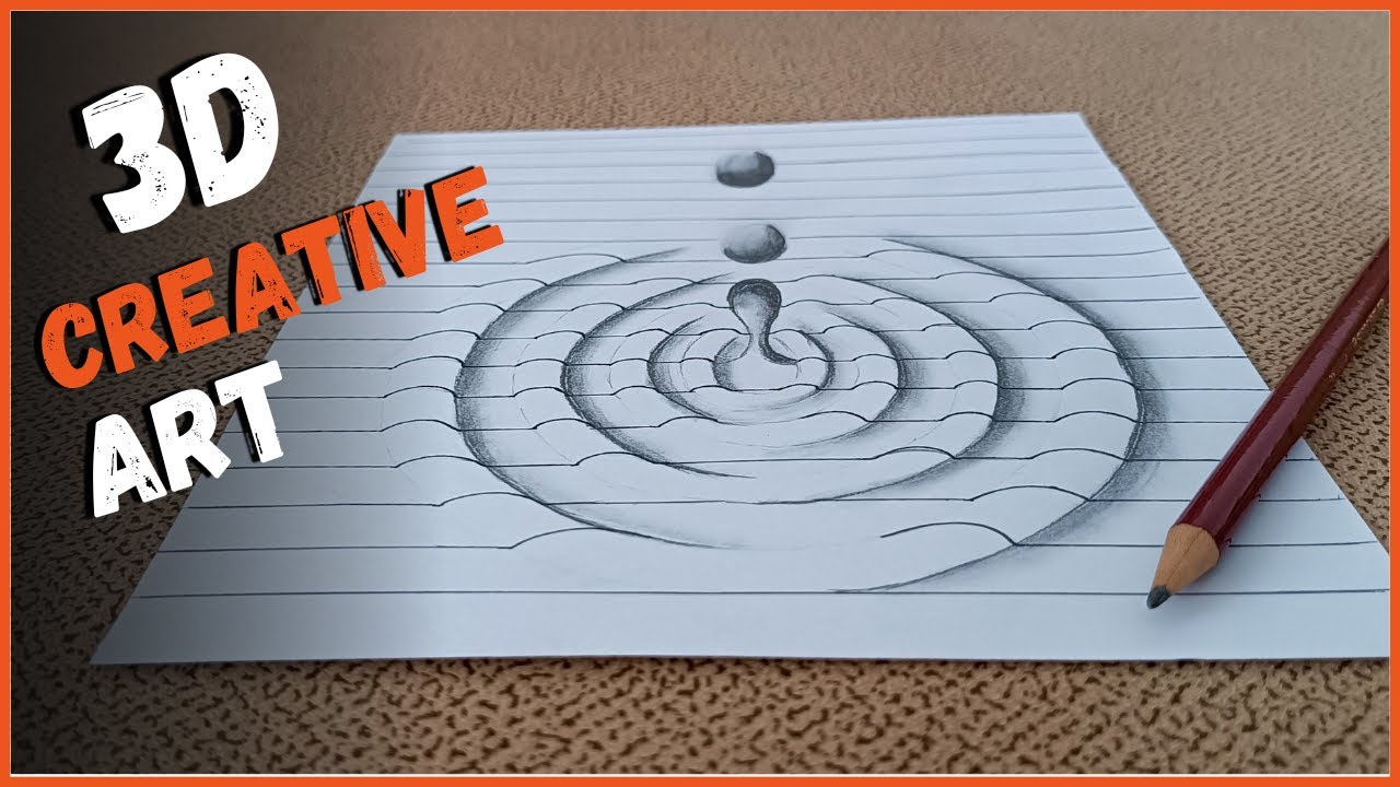 creative 3d art: Get ideas to draw creative 3d art on paper - YouTube