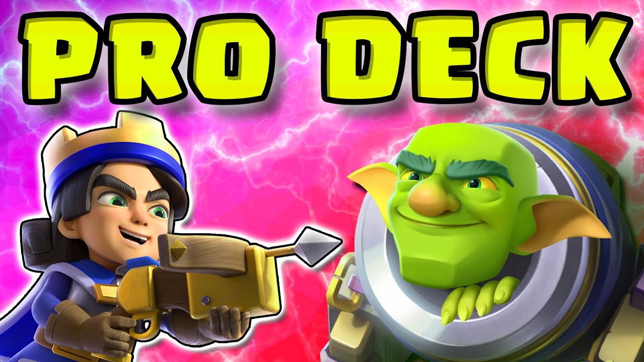 Little Prince Mortar Miner best Clash Royale Deck - YouTube