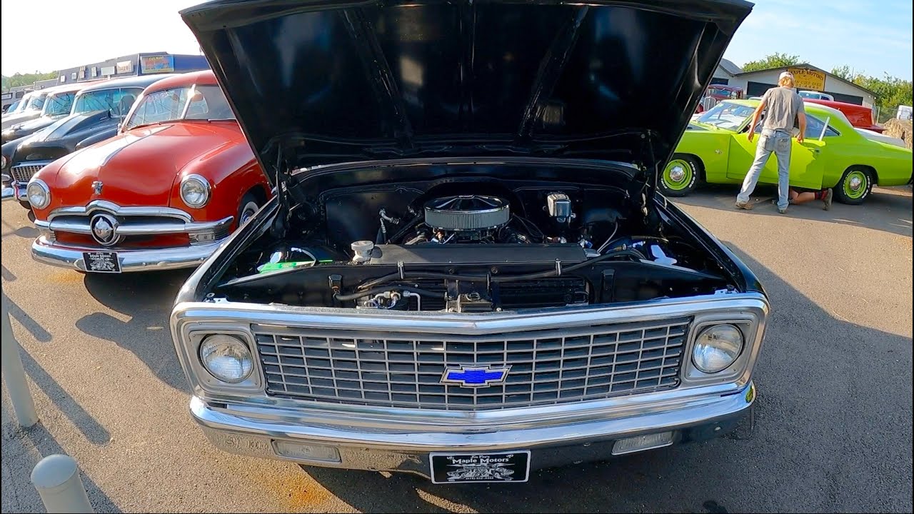 Pop The Hood: 1971 Chevy C10 Pickup | Maple Motors - YouTube