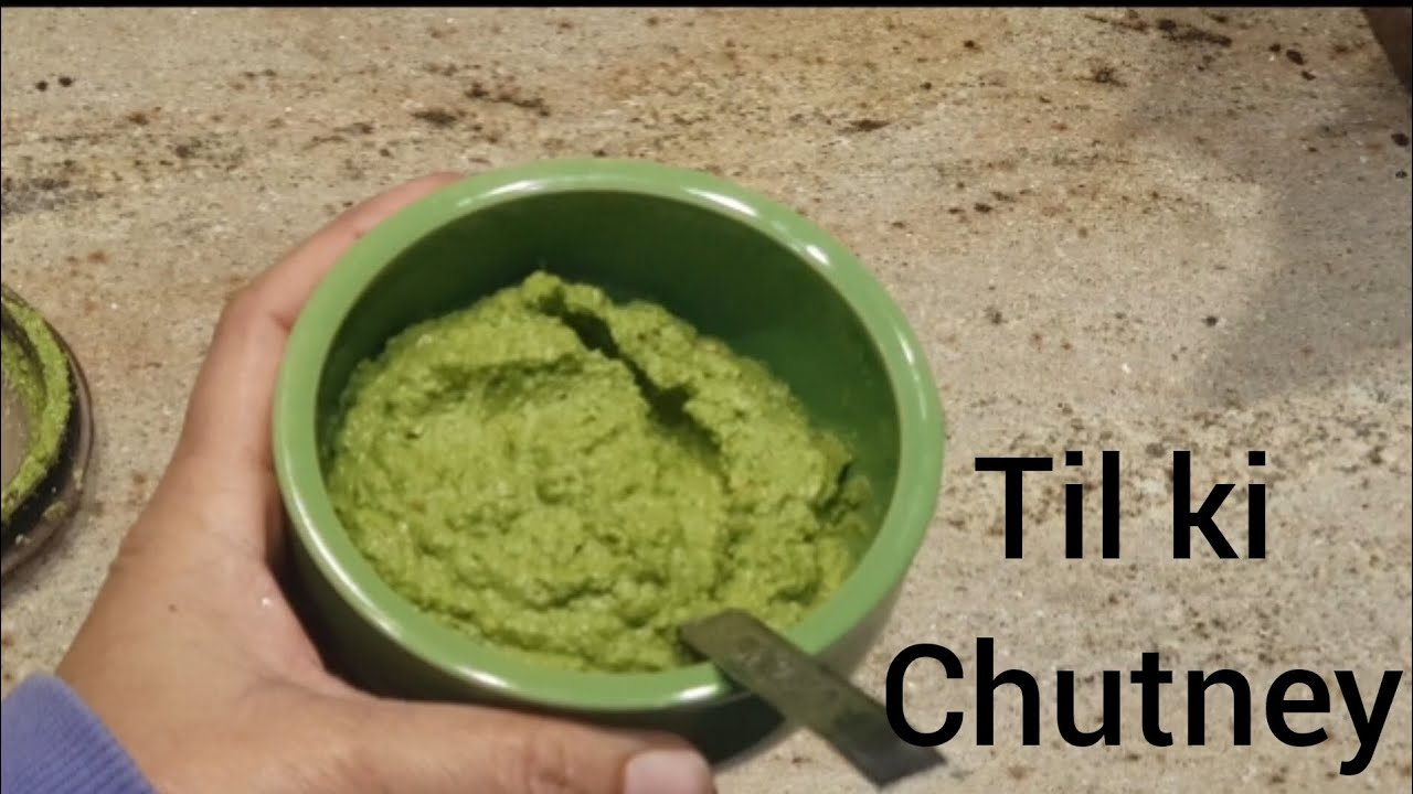 Til ki chutney recipe |how to make til ki chutney - YouTube