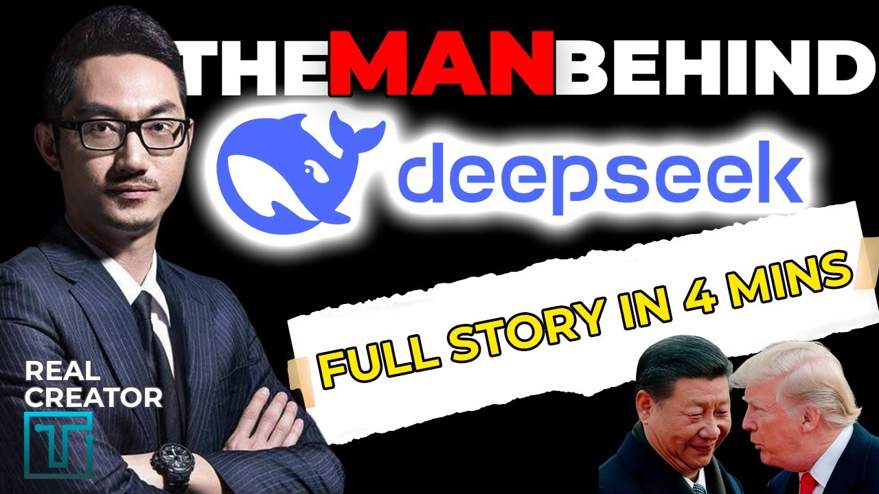 DEEPSEEK R1 AI Untold True Story | Who Forced This Guy to Create ...