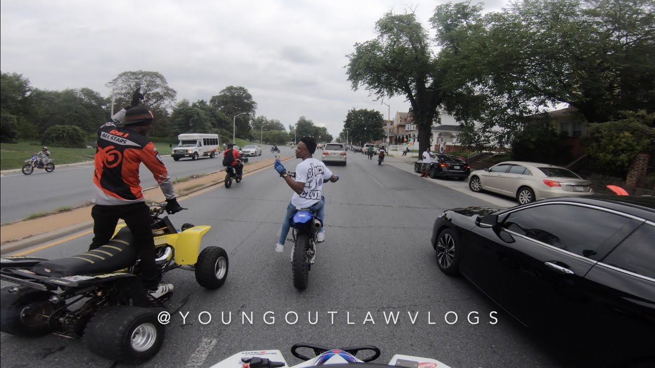 Baltimore Bikelife 2021 Rideout The Dirtbike Capital - YouTube