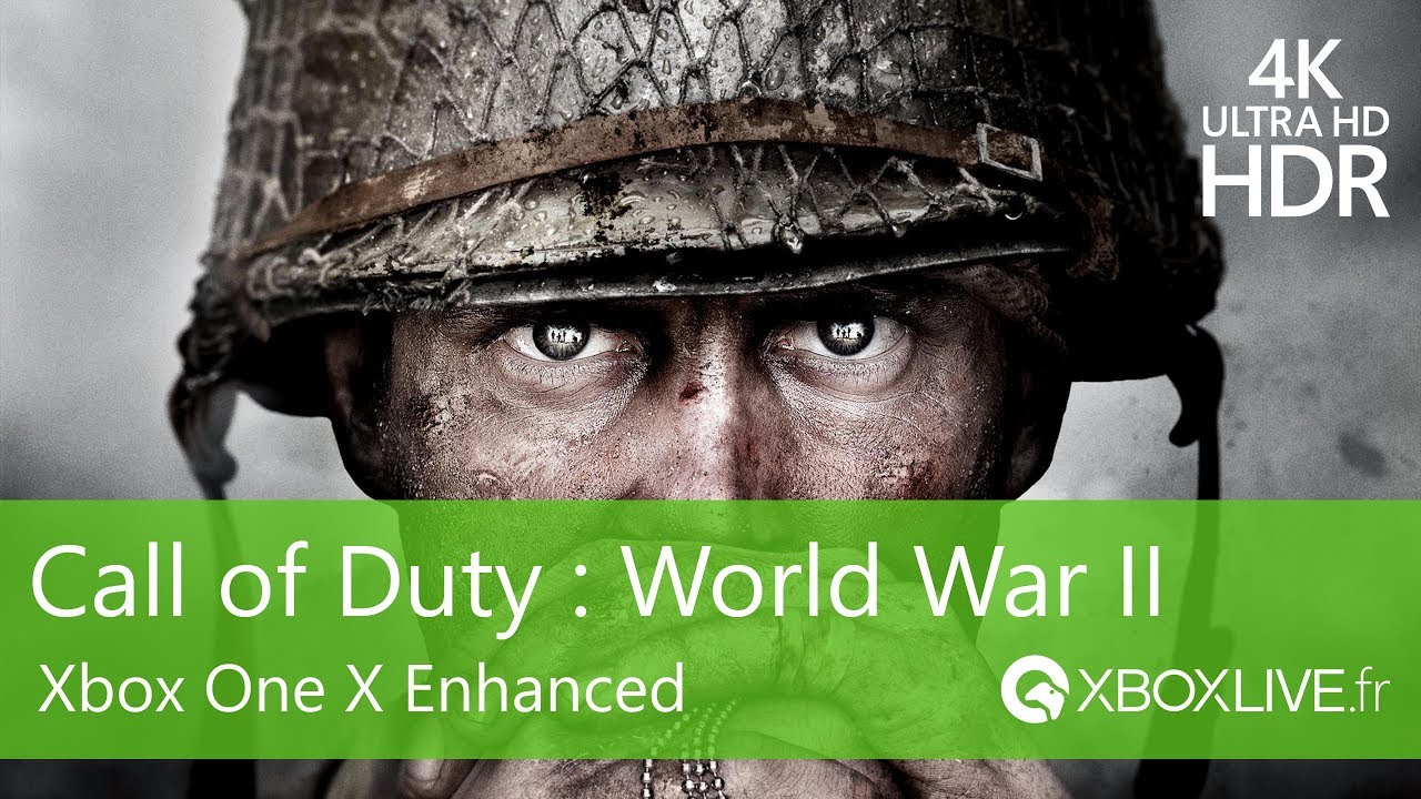 Call of Duty : World War II sur Xbox One X en 4K Ultra HD et HDR - YouTube