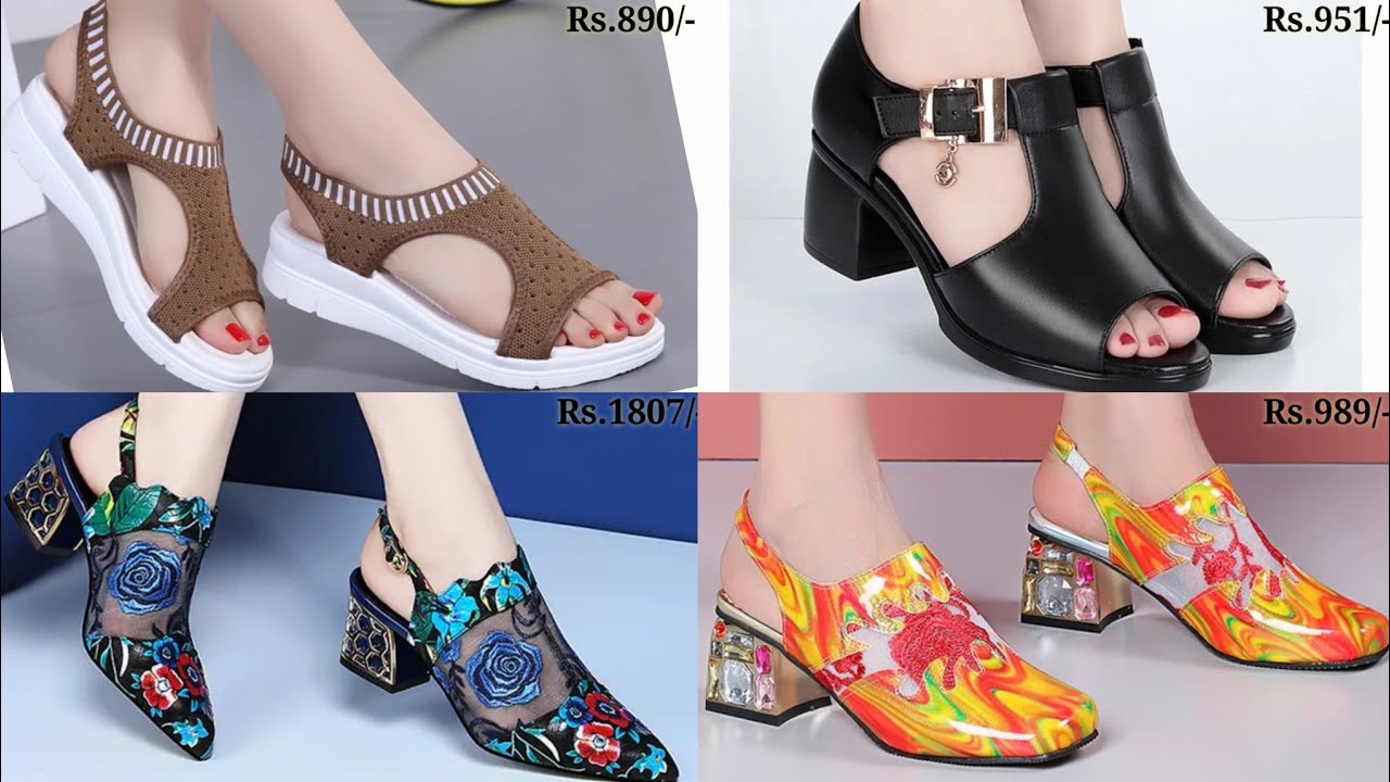 MOST POPULAR GORGEOUS FOOTWEAR DESIGN SHOES SANDALS COLLECTION FOR ...