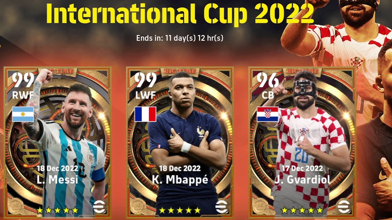 eFootball 2023 - Messi, Mbappe, Gvardiol Big Time Pack Worth The Spin ...