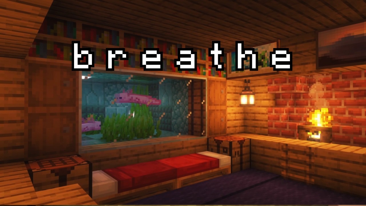 Breathe. (6 hours of relaxing minecraft music w/ fire and water) - YouTube