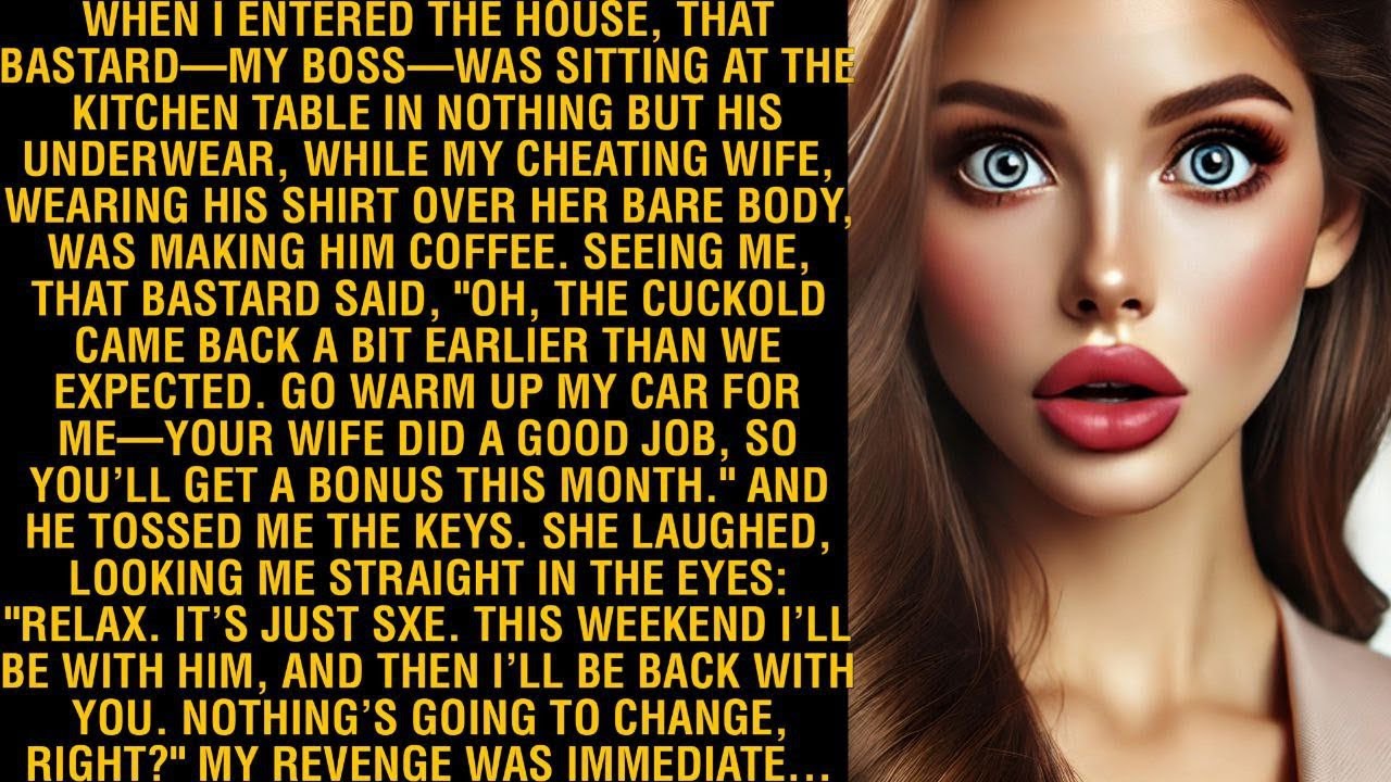 WHEN I ENTERED THE HOUSE, THAT BASTARD—MY BOSS—WAS SITTING AT THE KITCHEN TABLE IN NOTHING BUT ...