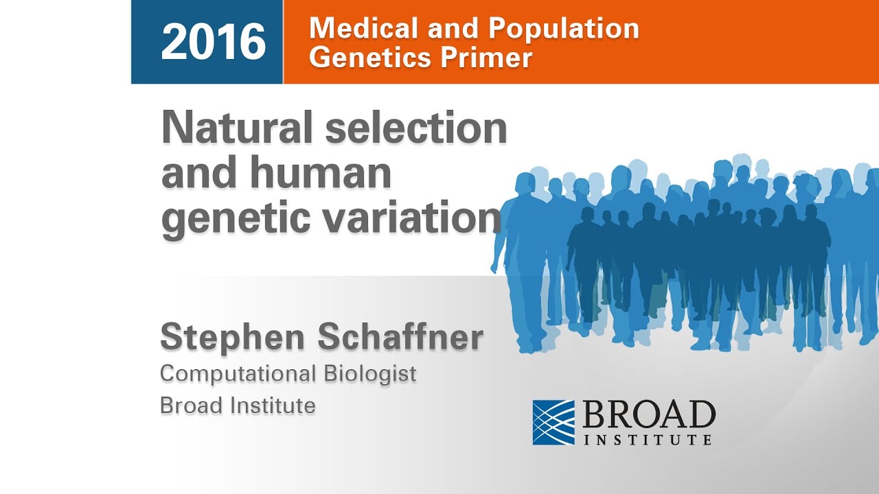 MPG Primer: Natural selection & human genetic variation (2016) - YouTube