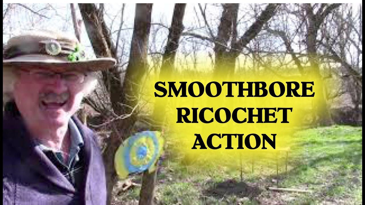 Flintlock Smoothbore Ricochet Muzzleloading Fun.... - YouTube