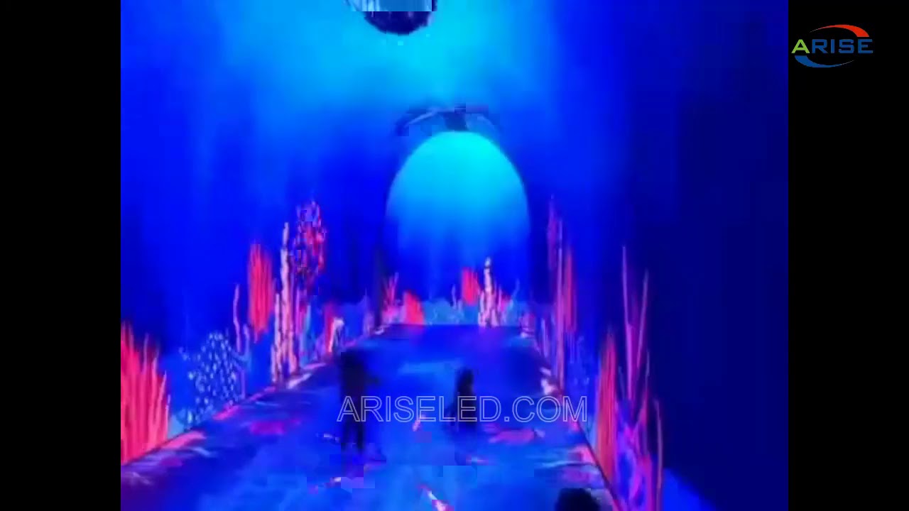 LED tunnel LED flexible soft module LED curved arch screen LED special ...