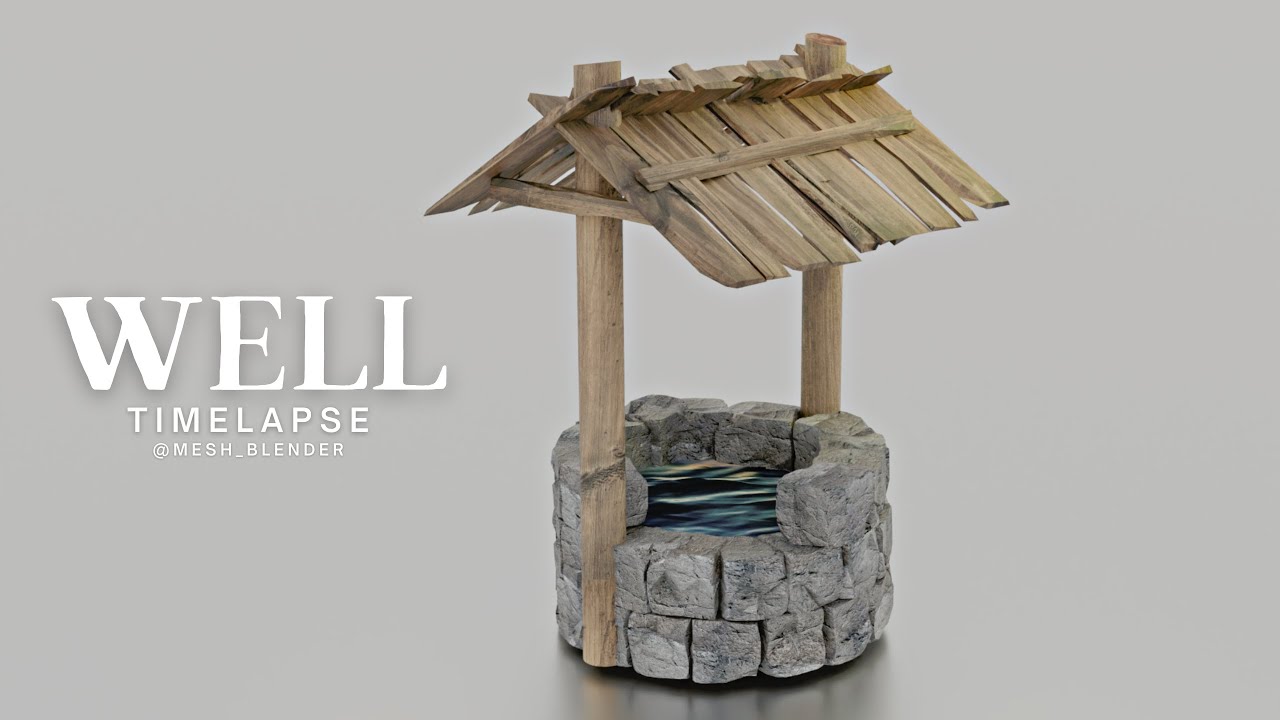 Made with Blender - Well - Timelapse - YouTube
