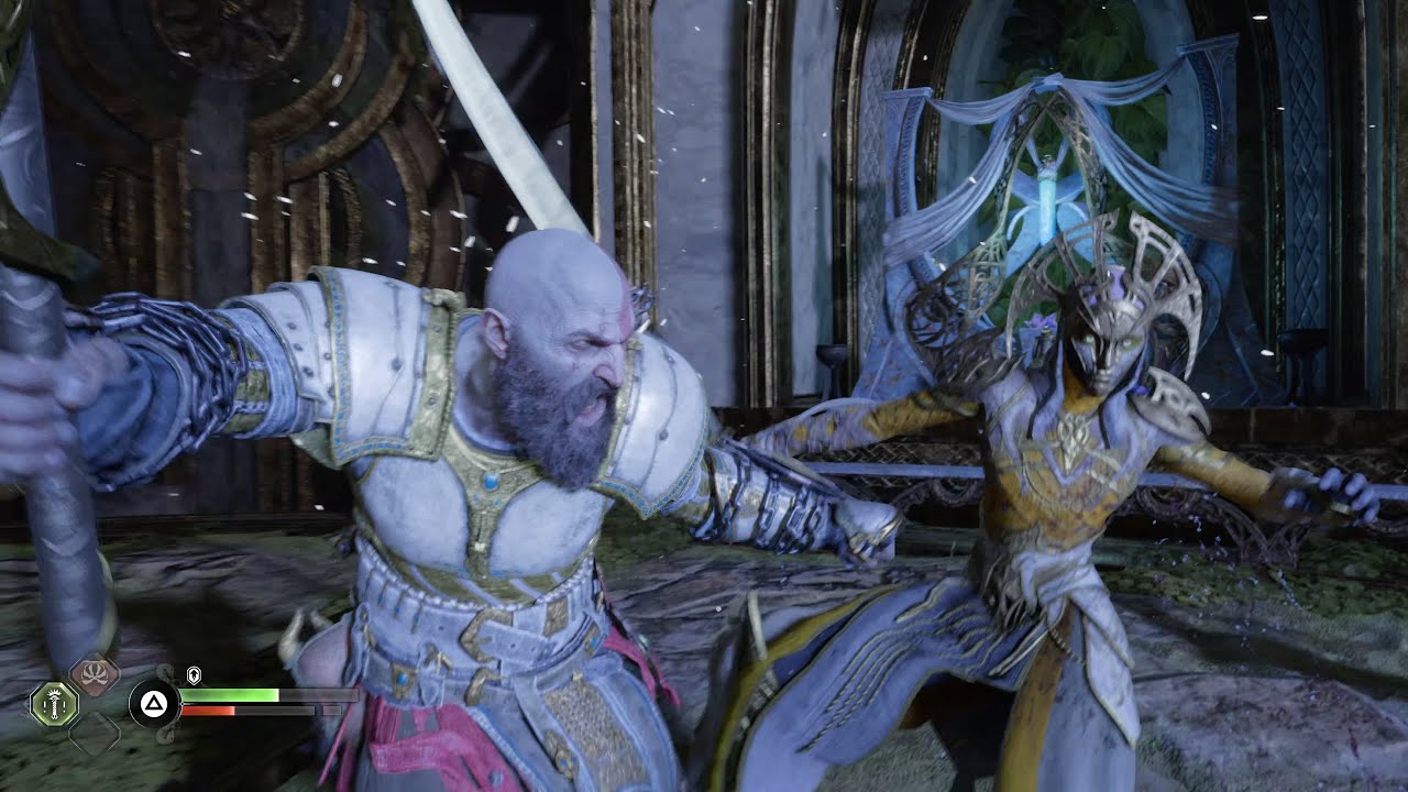 God of War Ragnarök Light Elf ALVA No Damage (Give Me No Mercy) - YouTube