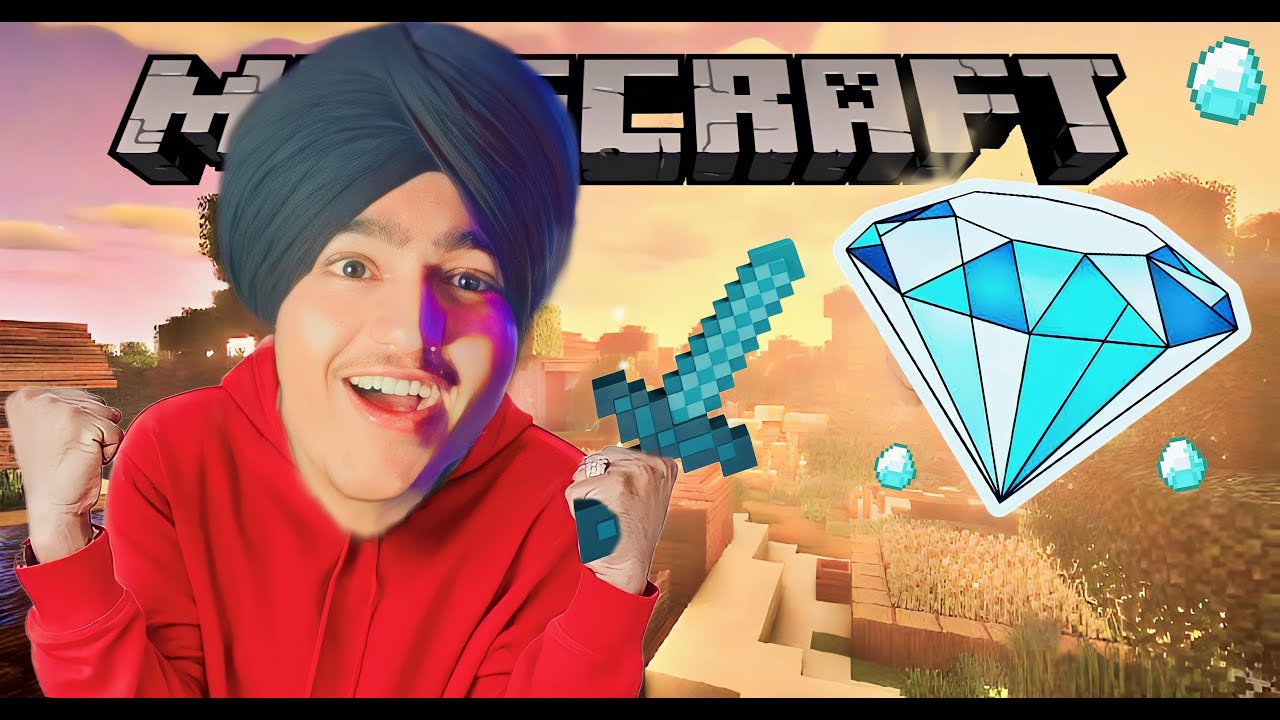 EXPLORING WORLD FINDING DIAMONDS IN MINECRAFT A JAOOO - YouTube