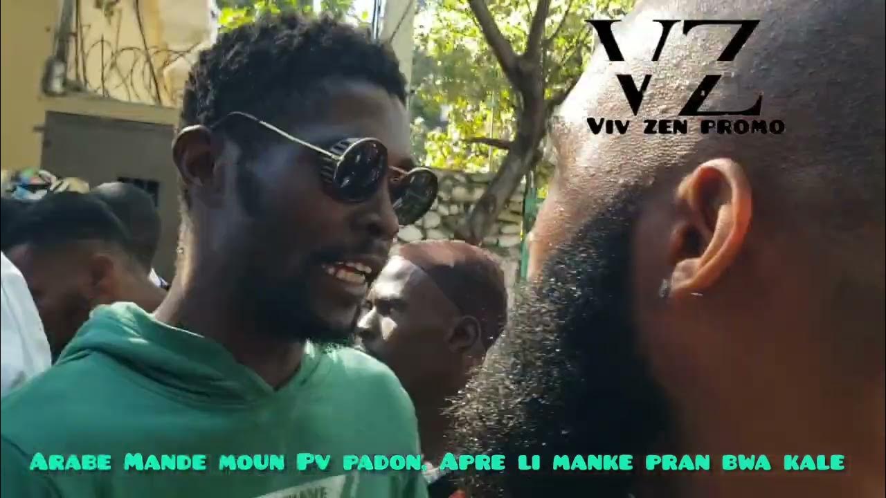 Arabe Met Ajenou nan petyonvil poul mande padon pou yo pa bali bwa kale , men video a - YouTube