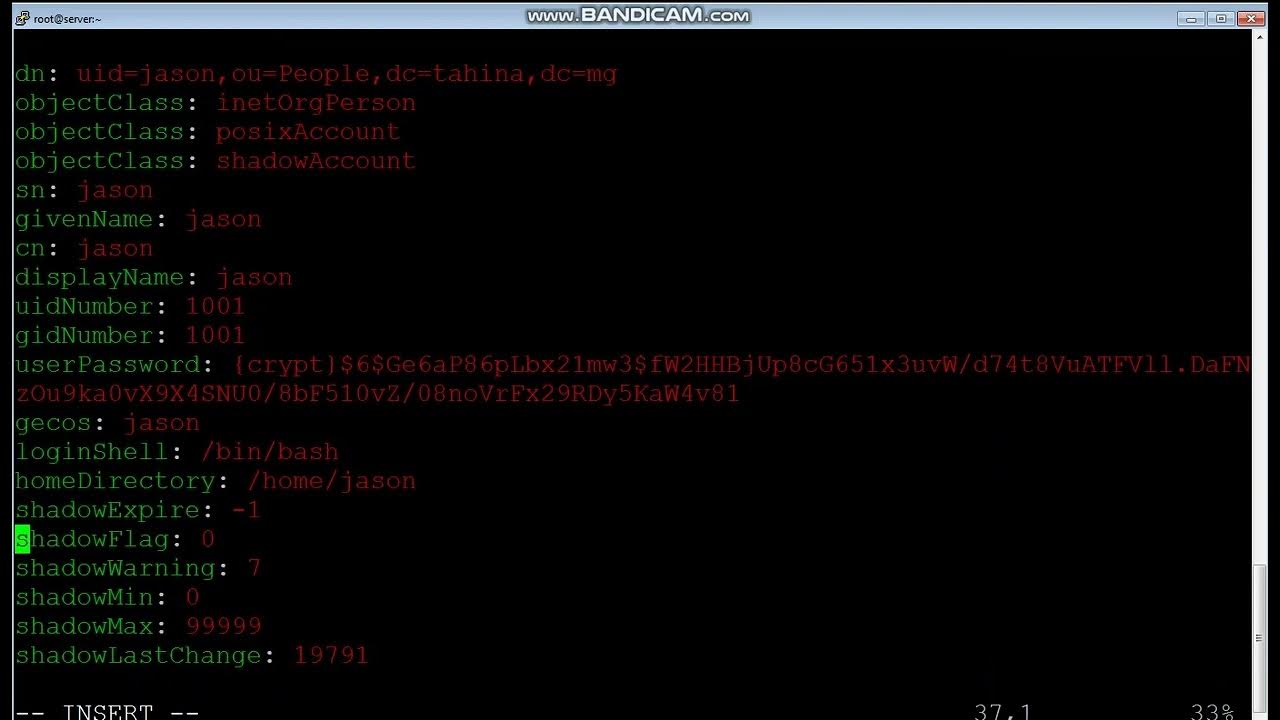 10 OpenLdap Configuration on CENTOS 9 Stream part 2 (utilsateur ldap) - YouTube