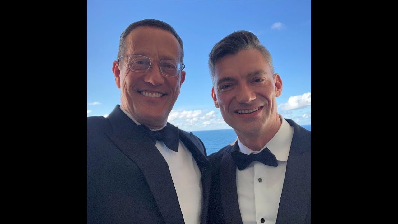 CNN’s Richard Quest and his male lover tie the knot - YouTube