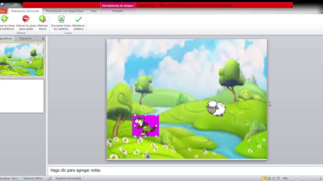 como hacer animacion en power point - YouTube