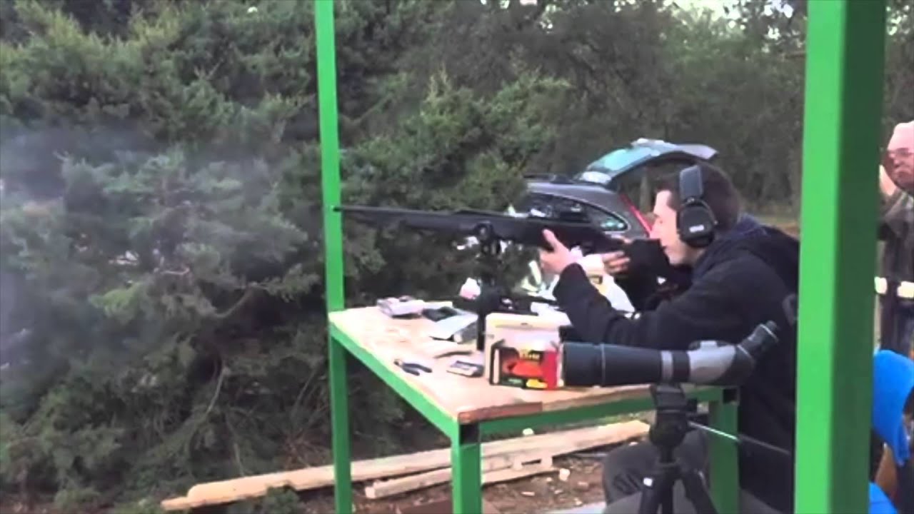 Retour de flamme d'une carabine - Backfire Riffle Slow Motion ...
