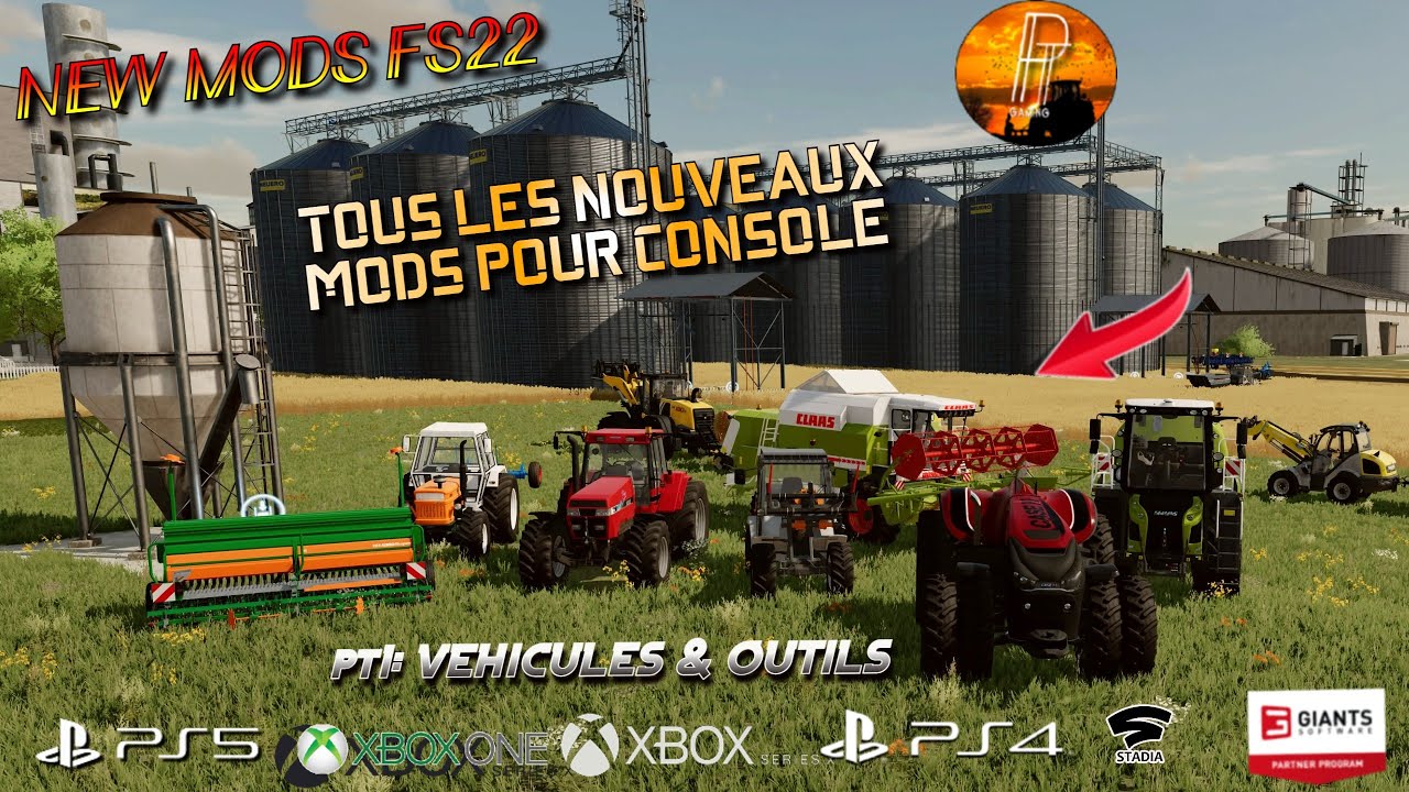 [NEW MODS FS22] TOUS LES MODS FS22 CROSSPLAY pt1 : VEHICULES ET OUTILS ...