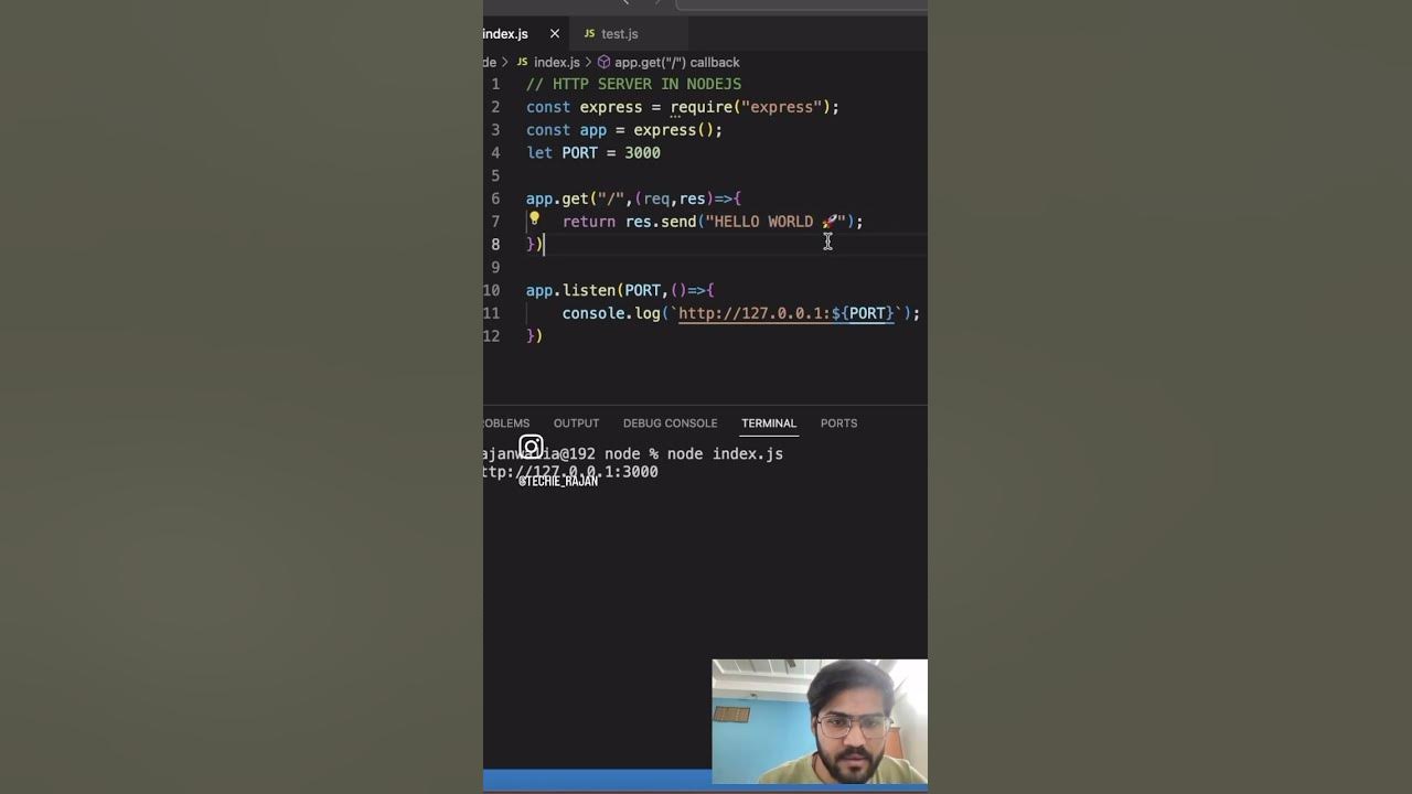 Creating Server In Nodejs Day 13 75hardchallenge Backend Nodejs Javascript Coding 9536