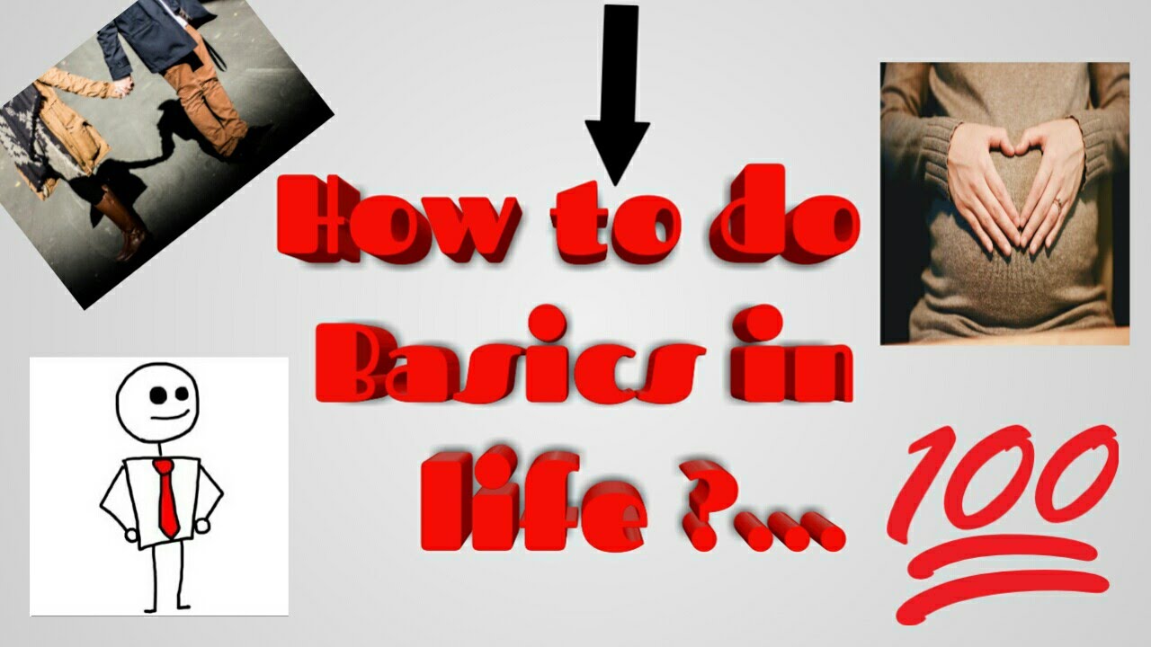How to do basic stuff in life?This will answer all your questions ...