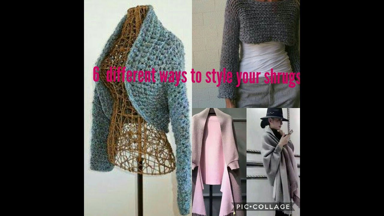 6 different ways to style your Shrugs || Shrugs help you cover up in ...