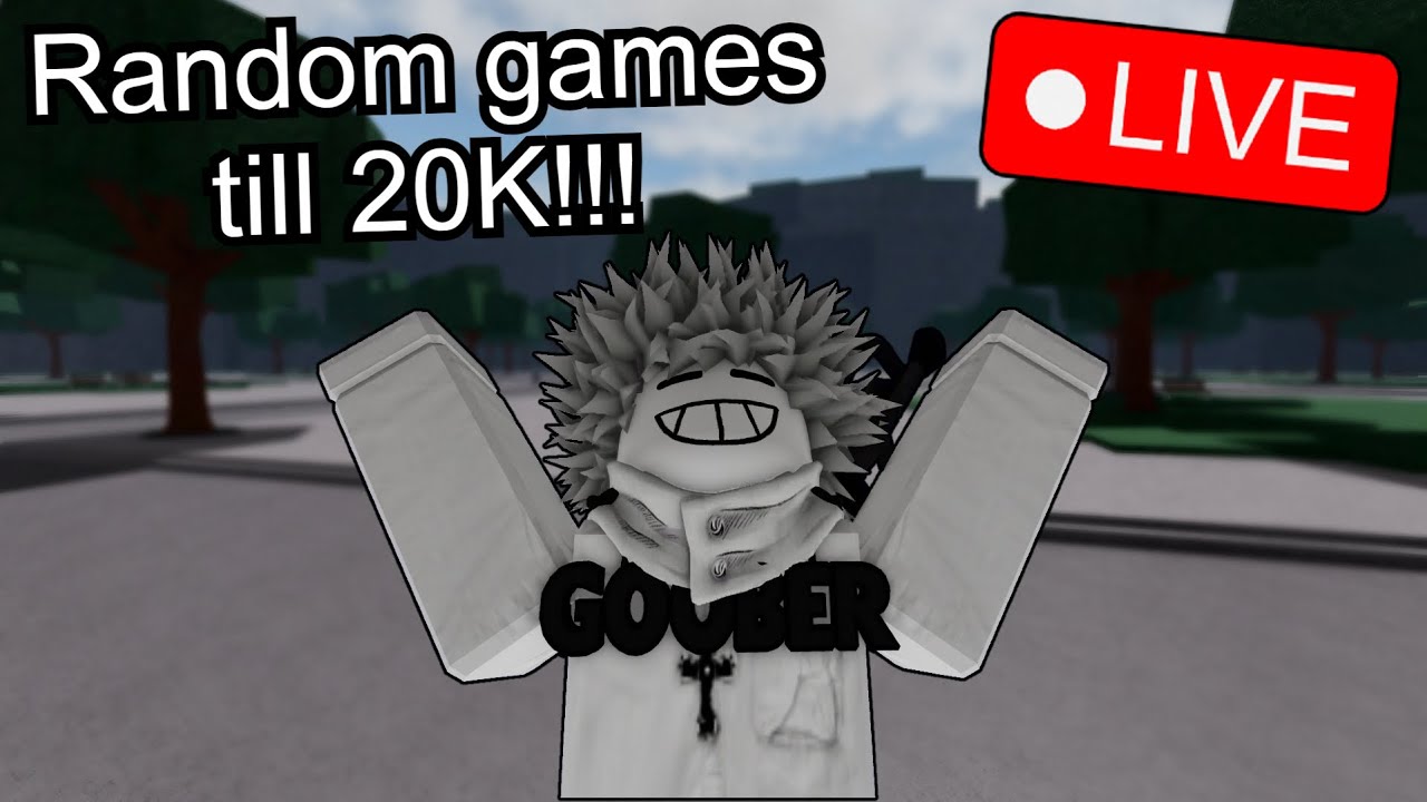 Random Roblox Games till 20K | Roblox LiveStream - YouTube