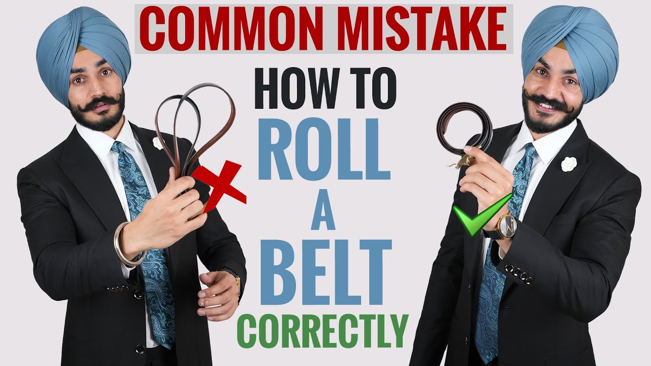 Roll a belt in 5 seconds🔥 | Belt Hack You Need To Try - YouTube
