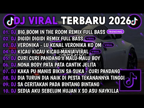 DJ TIKTOK TERBARU 2026🎵DJ.ILHAM - DJ BIG BOOM IN THE ROOM🎵DJ.ILHAM - DIGIDI DIGIDI REMIX 2026