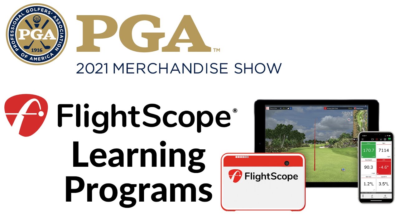 FlightScope Learning Programs at the PGA Merchandise Show 2021 - YouTube