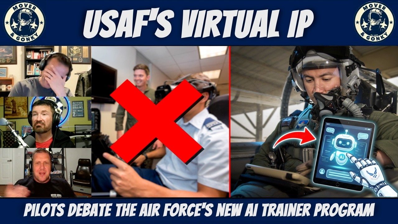 Air Force AI Chatbot for Pilots? | Fighter Pilots React - YouTube