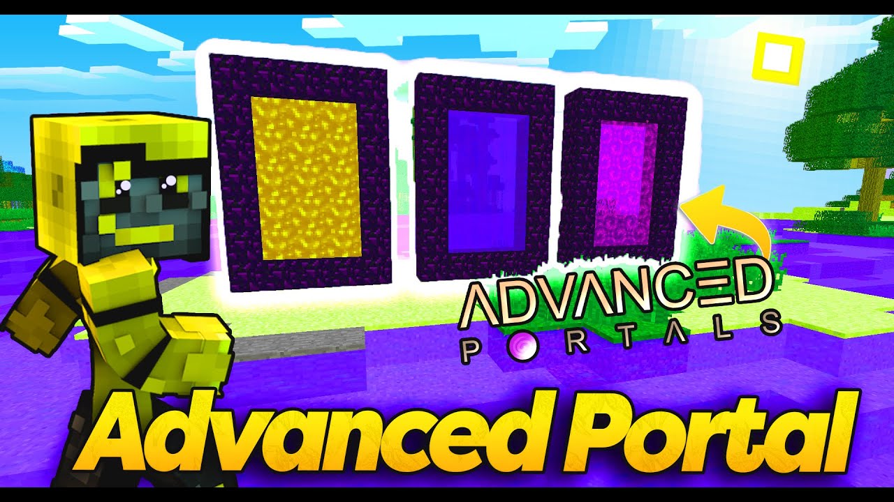 ADVANCED PORTALS! COME CREARE PORTALI COMPLETAMENTE CUSTOM SU MINECRAFT ...