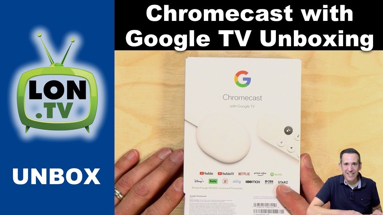 Chromecast with Google TV Unboxing ! - YouTube