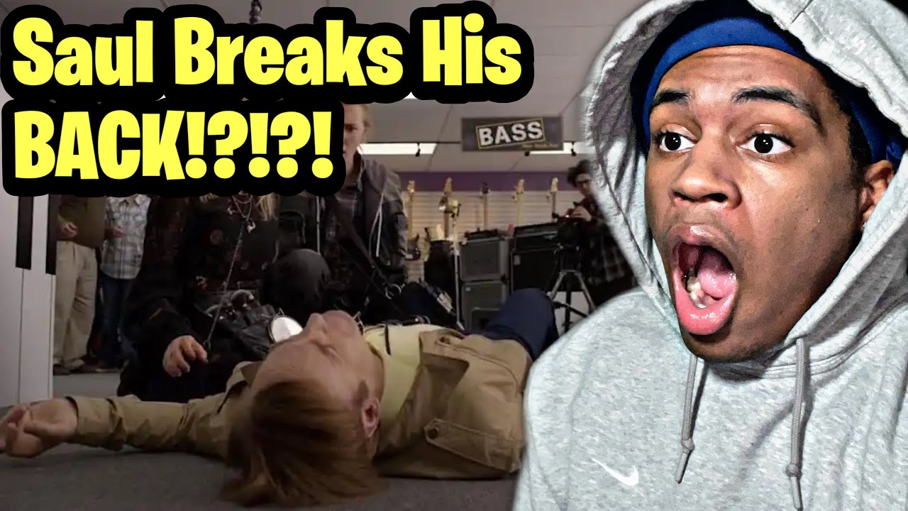 JIMMY BREAKS HIS BACK?! I BETTER CALL SAUL "SLIP" I 3X8 I REACTION ...